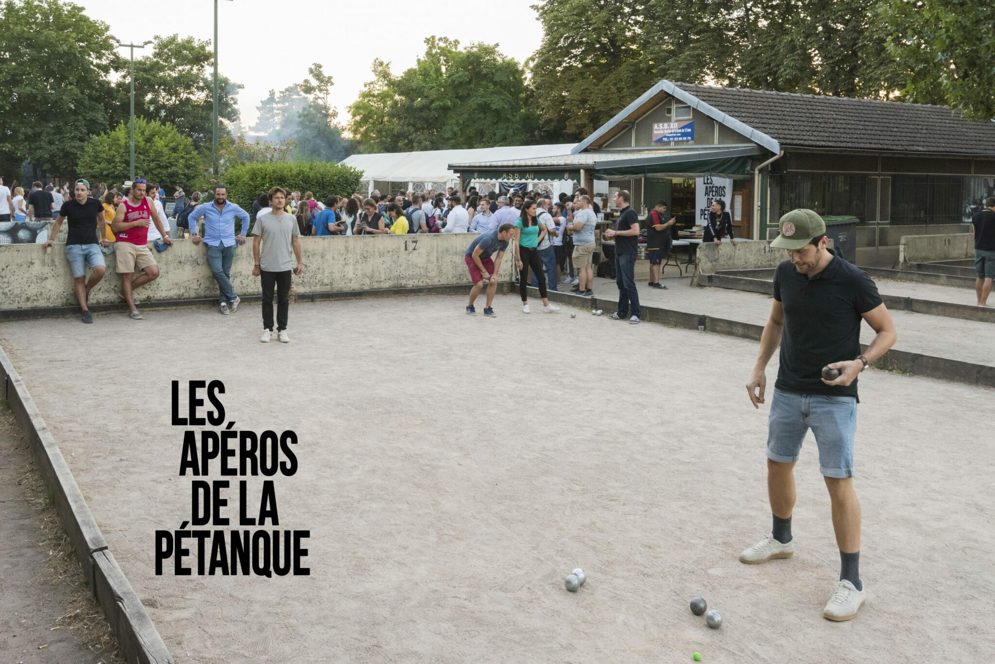 Bar en plein air à Paris - Les apéros de la pétanque